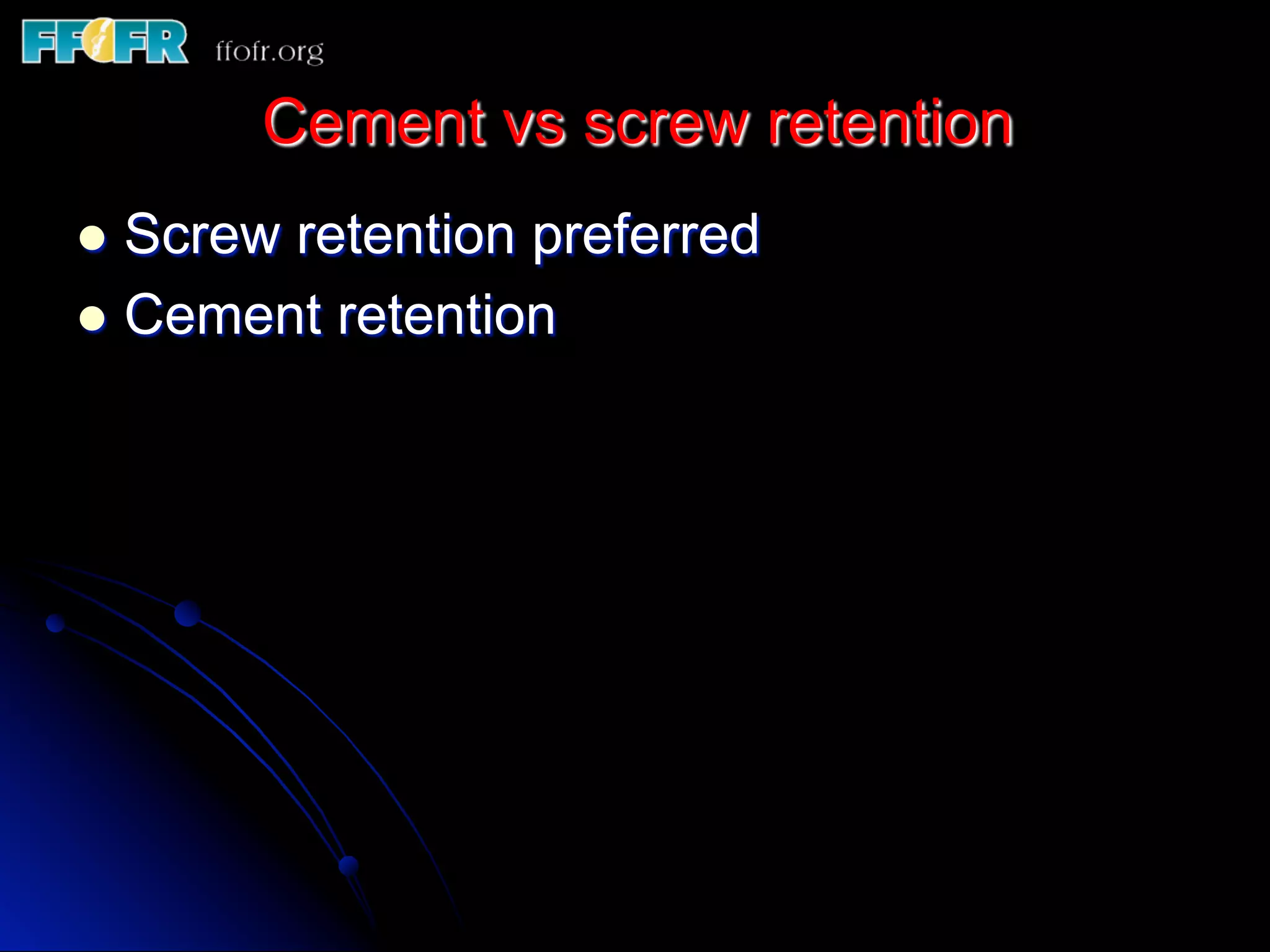 Single tooth defects in the posterior quadrants | PPT