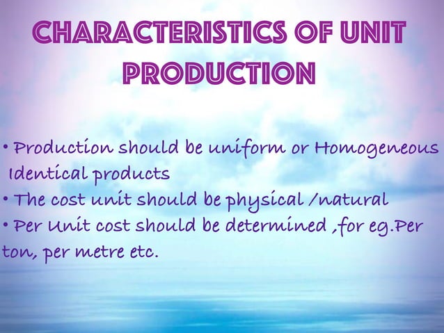 Single:unit costing by Dr Mamata Rathi | PDF