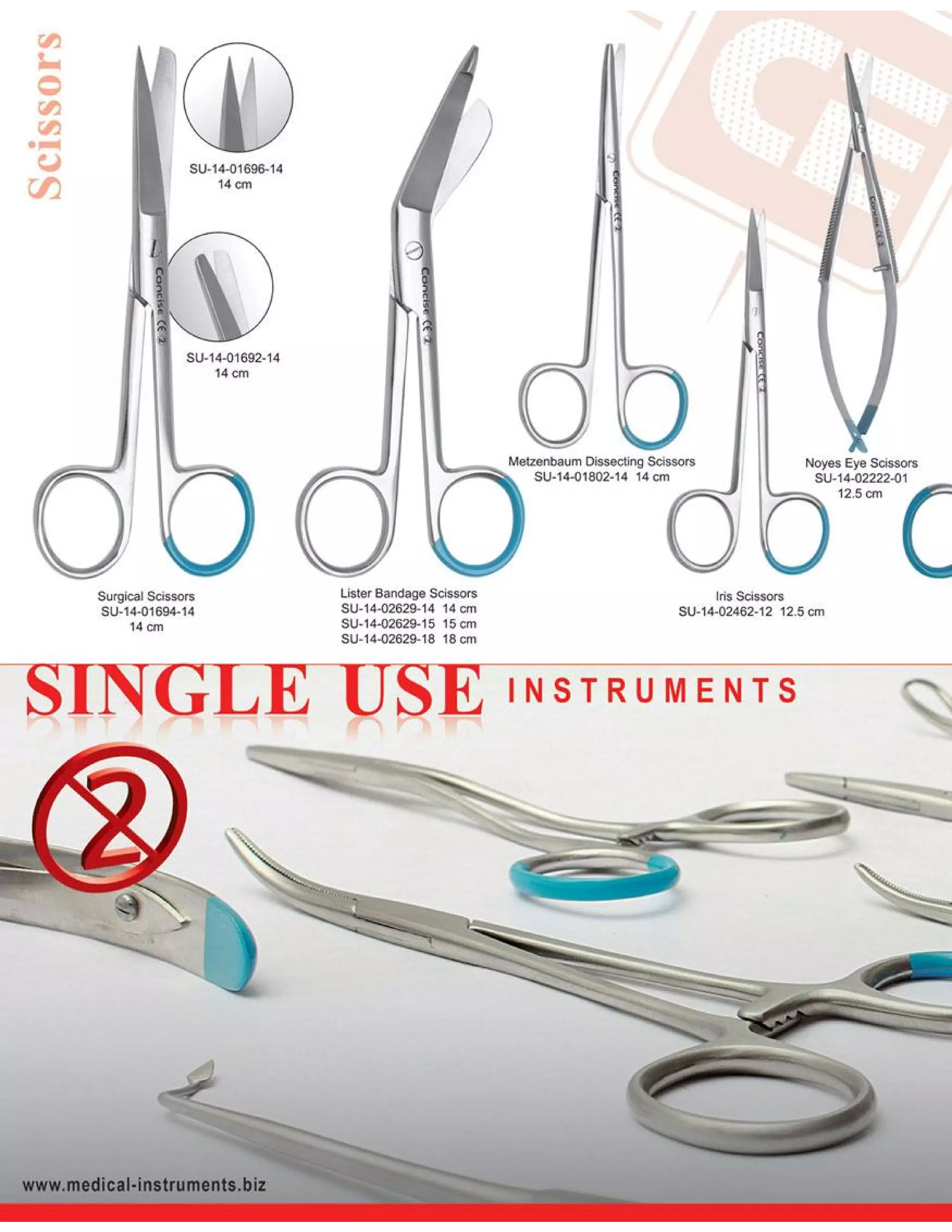 Single use Surgical instruments, Disposable surgical instruments | PDF