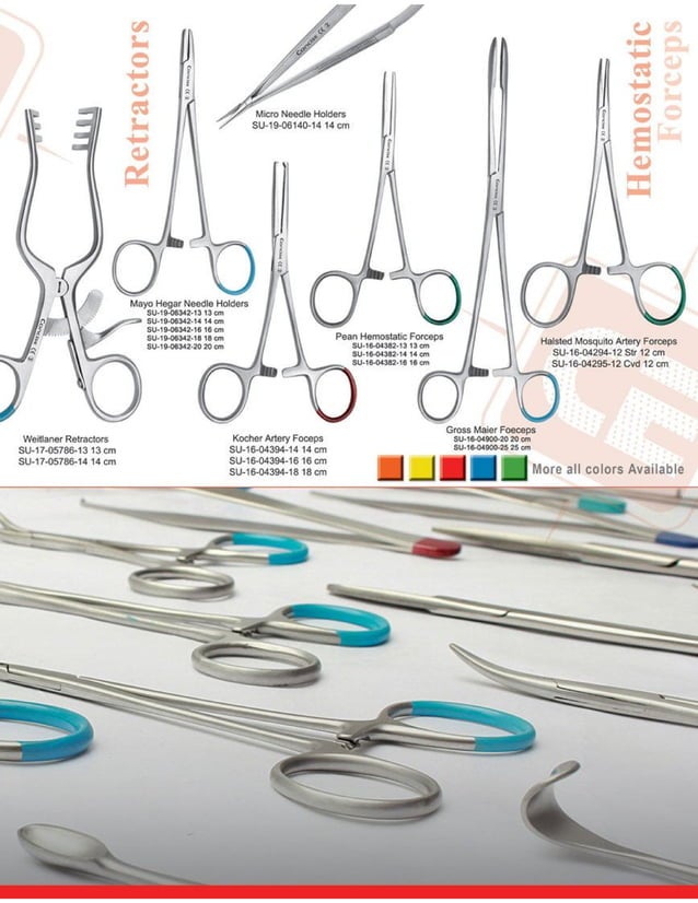 Single use Surgical instruments, Disposable surgical instruments | PDF