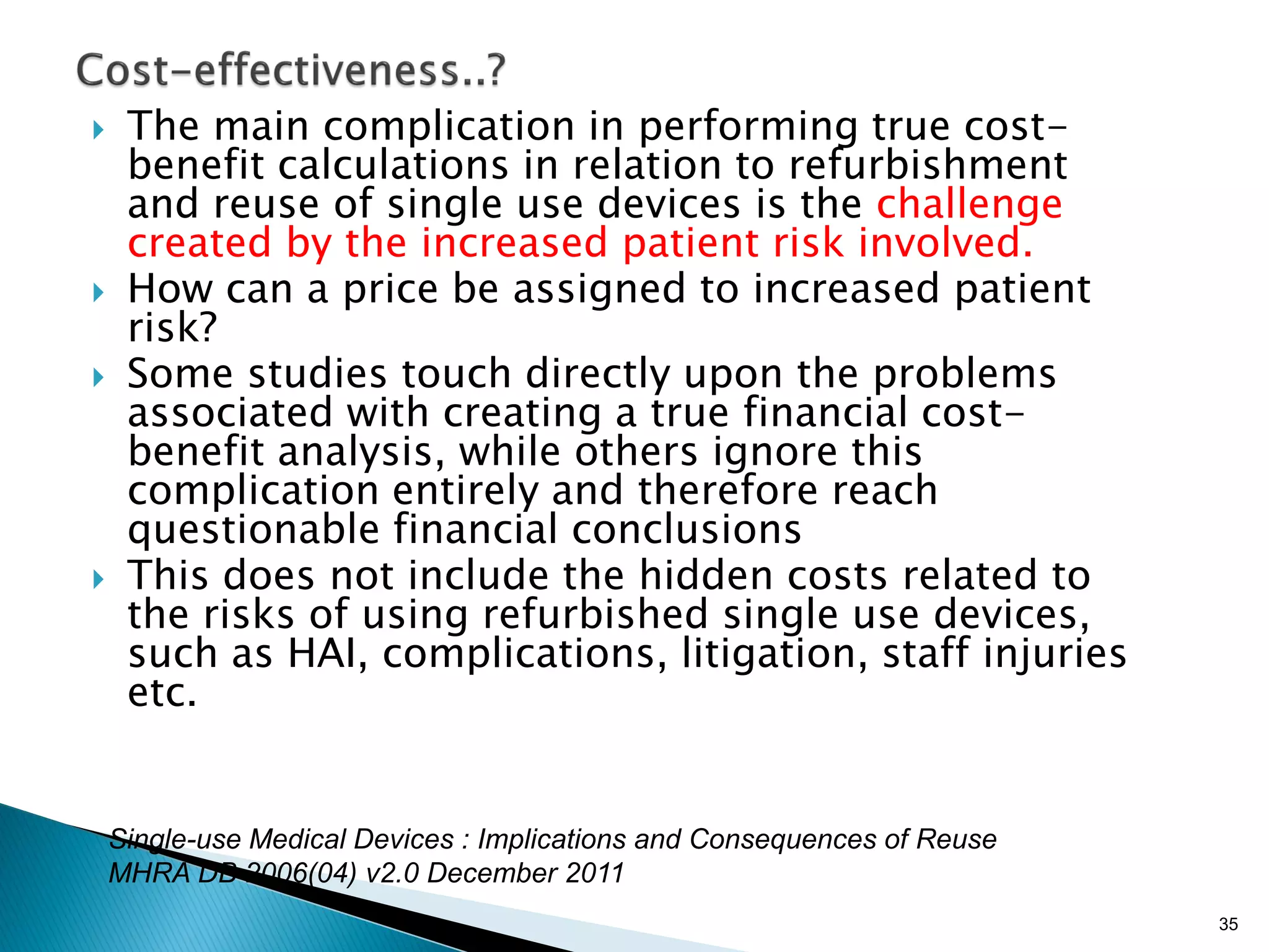 Single Use Devices | PDF