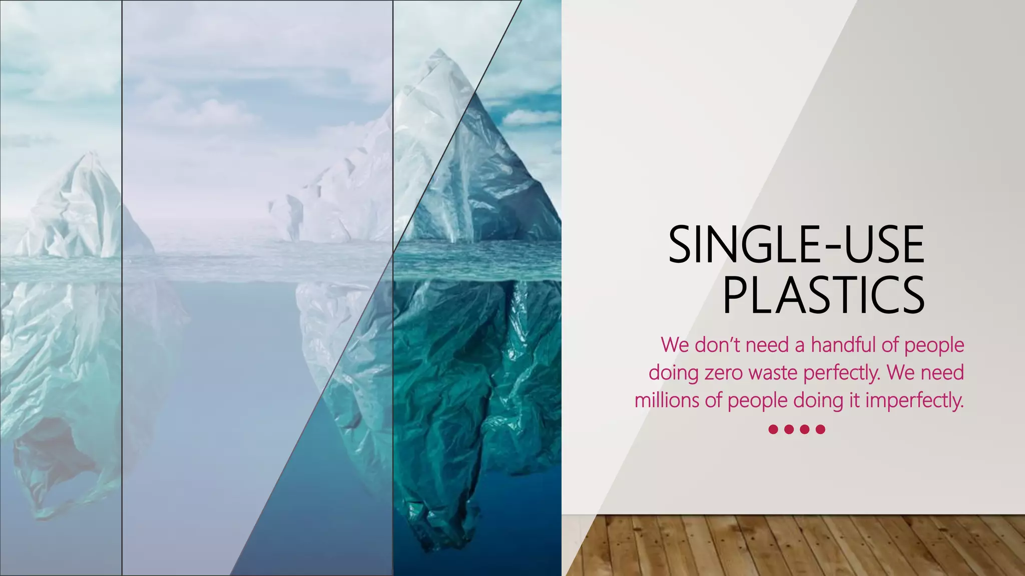 Single use plastic presentation | PPTX