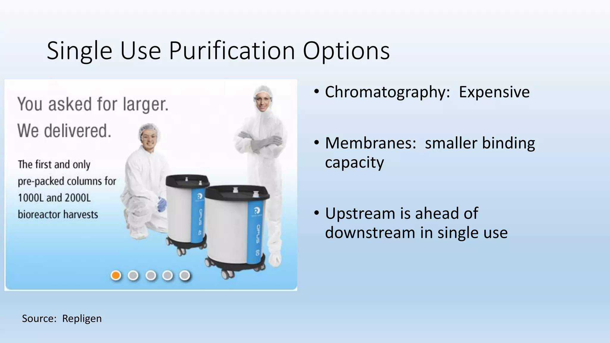 Single use technologies in biomanufacturing | PDF