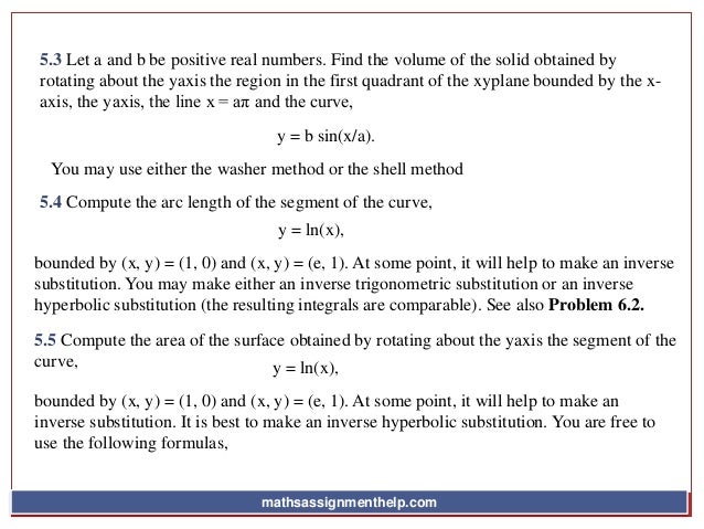 Single Variable Calculus Assignment Help | PPT