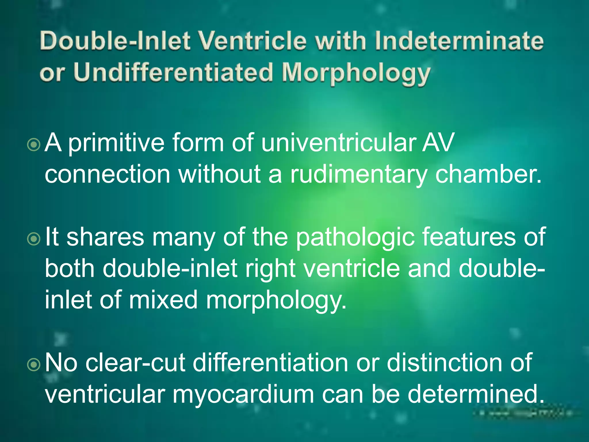 Single ventricle | PPTX