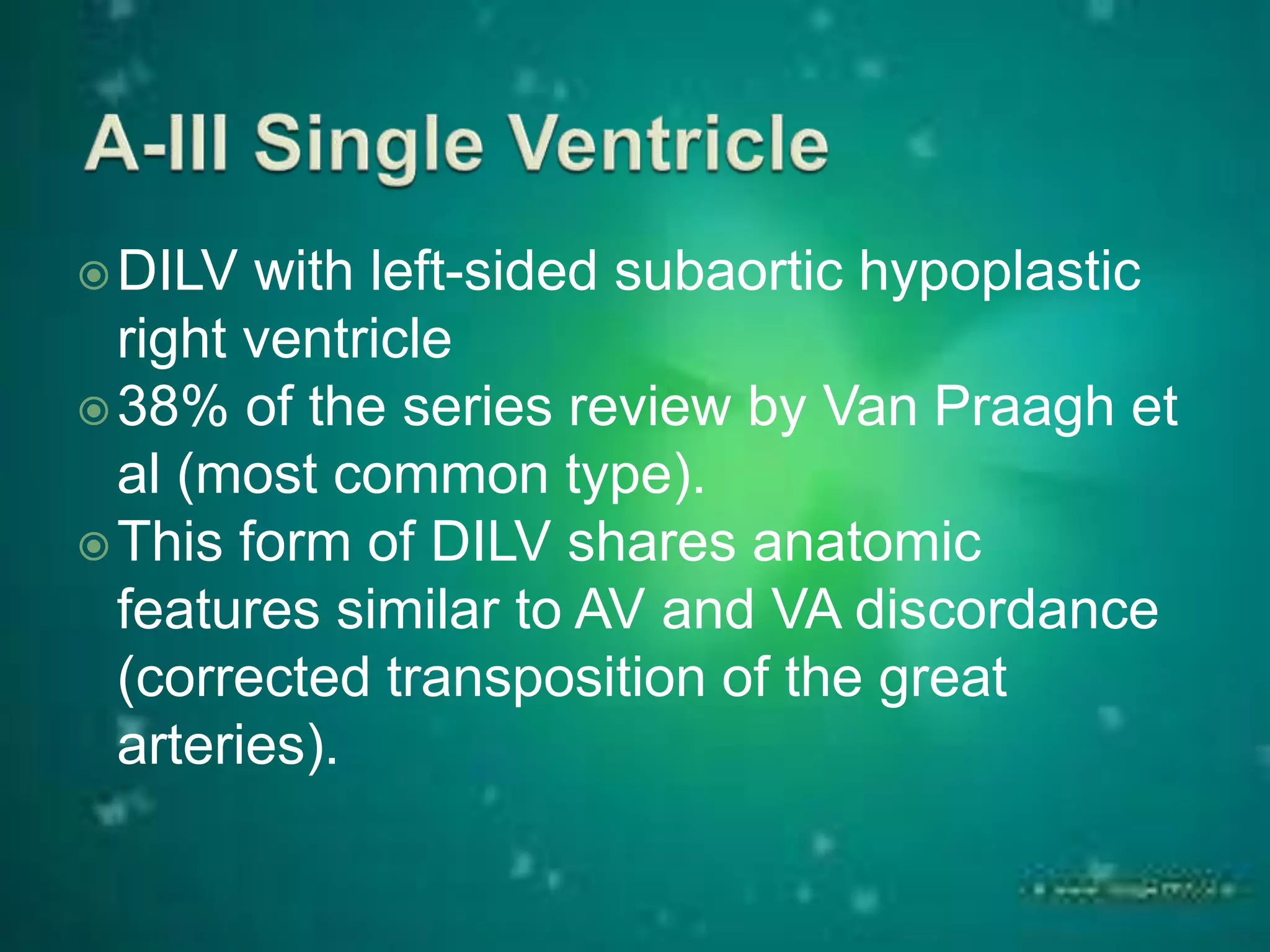 Single ventricle | PPTX
