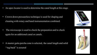 Single visit endodontics | PPTX