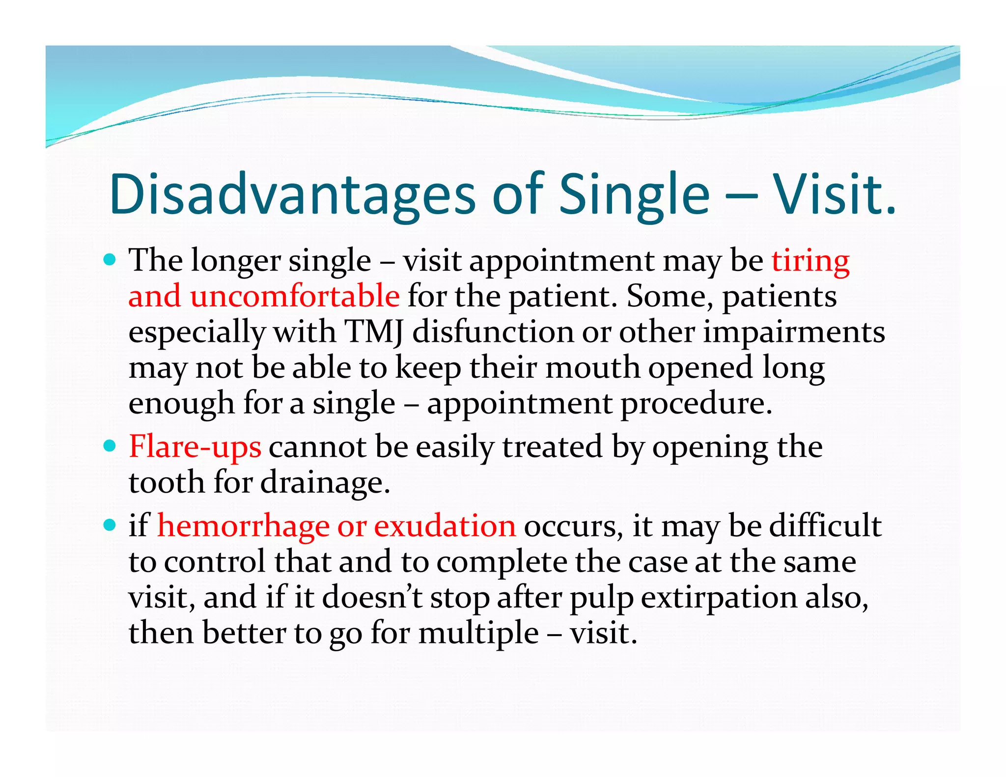 Single visit vs multiple visit | PDF