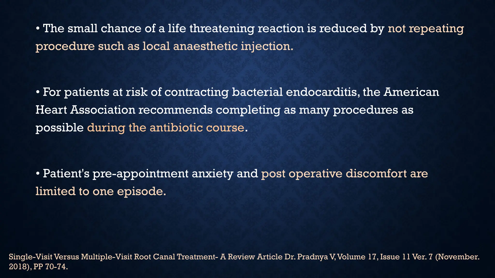 Single Visit vs multiple visit Endodontics.pptx
