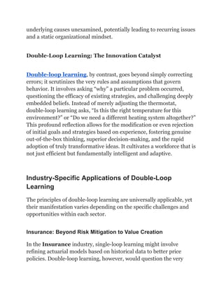 Single vs. Double-Loop Learning_ Why Your Organization Needs Both for ...