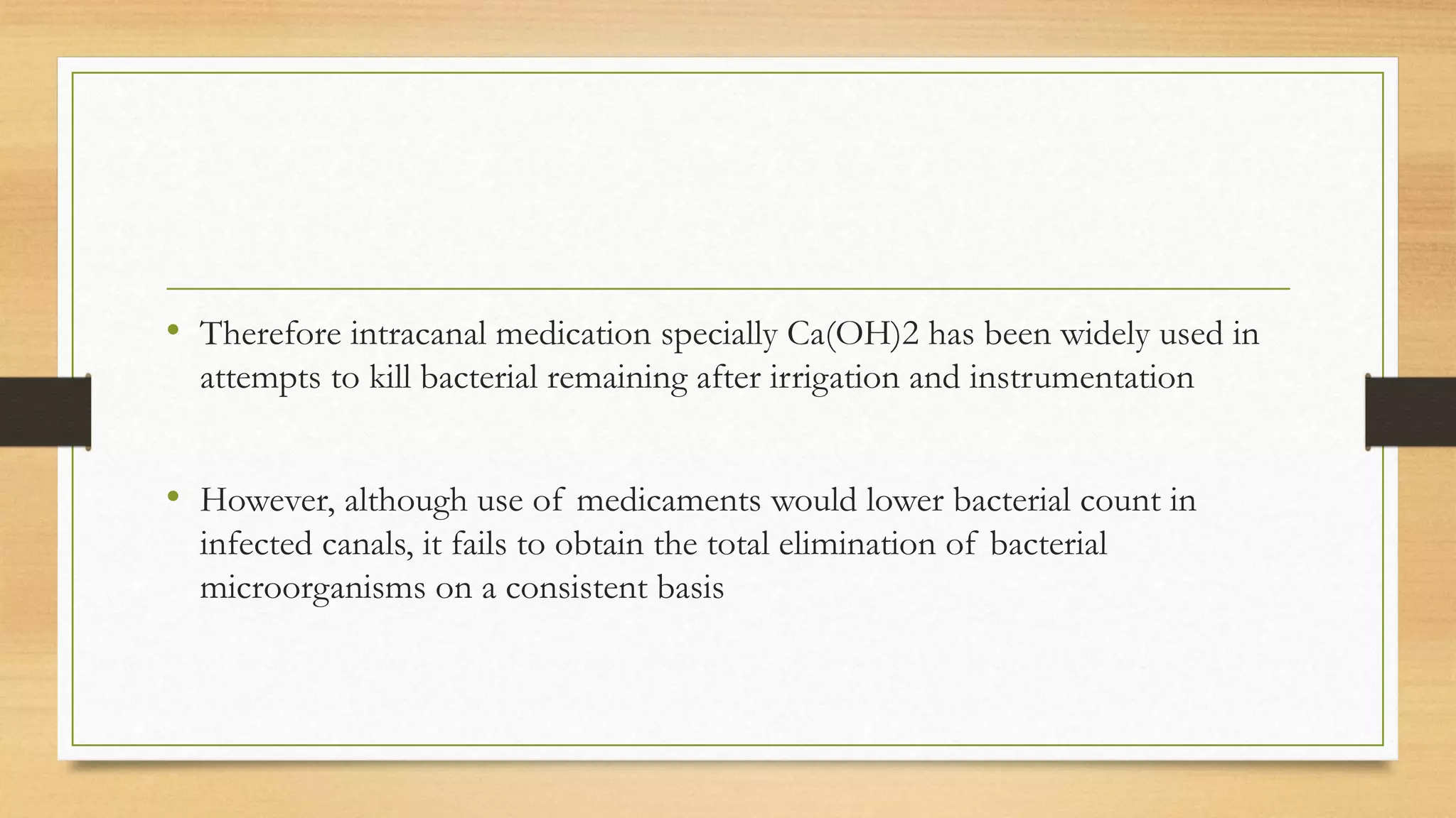 Single vs multiple visit endodontics | PPTX