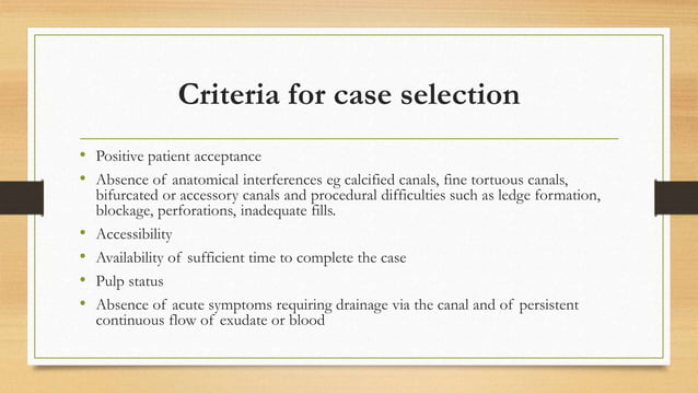 Single vs multiple visit endodontics | PPTX | Digestive Disorders ...
