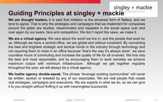 Singley + mackie capabilities and services april 2011 | PPT