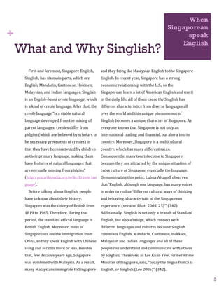 Singlish1 | PDF