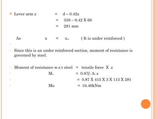 SINGLY REINFORCED BEAM | PPT