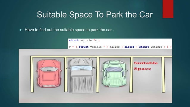Car Parking System (Singly linked list ) | PPTX | Technology & Computing