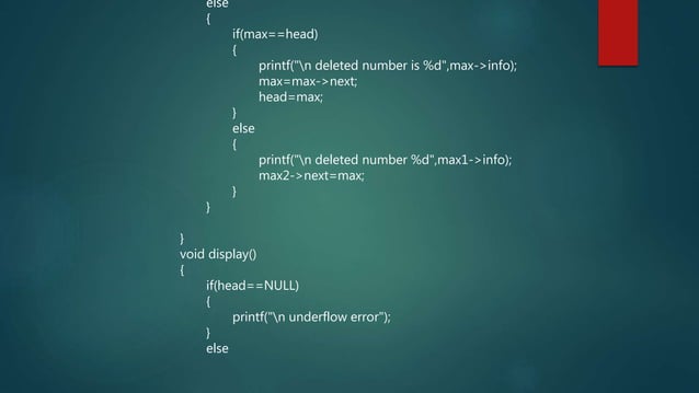 Singly linked list program in data structure - Vtech | PPT