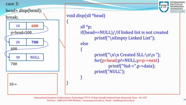 Singly Linked List & Data Structure | PPTX Singly Linked List & Data Structure | PPTX