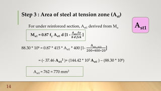 Singly reinforced beam ast - over reinforced | PPTX