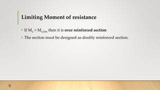 Singly reinforced beam ast - over reinforced | PPTX