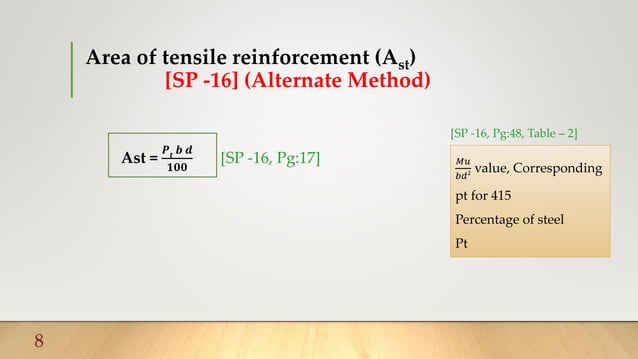 Singly reinforced beam ast type problems | PPTX | Civil Engineering ...