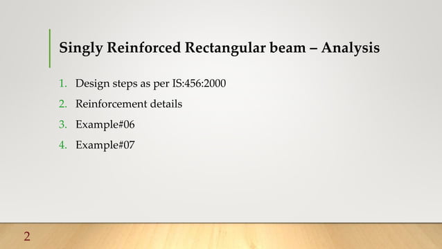 Singly reinforced beam design | PPTX | Civil Engineering Industry ...