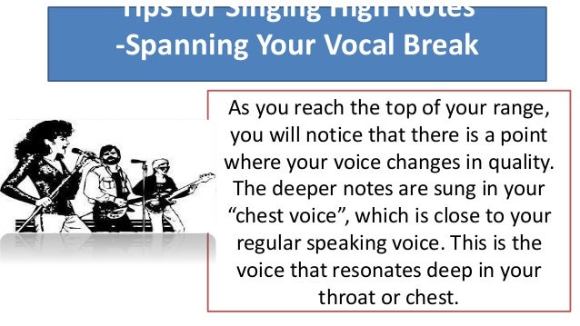 How to Hit High Notes When Singing : Singing High Notes With Power