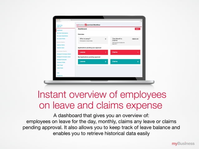 Go paperless. Manage leave and claims with Essentials Workflow | PPT
