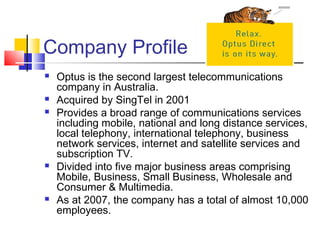 Singtel optus presentation-slide share | PPT