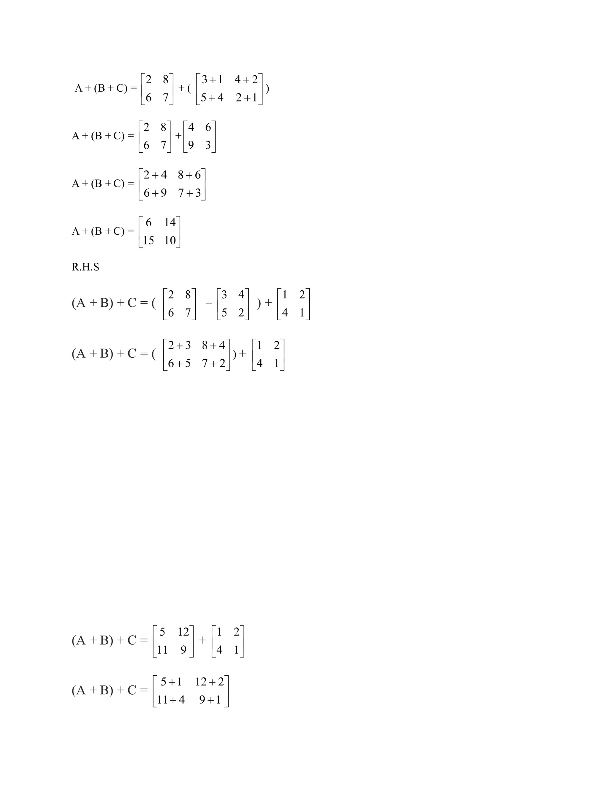 Singular and non singular matrix | DOCX