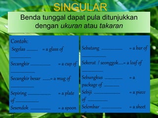 Singular and plural | PPT