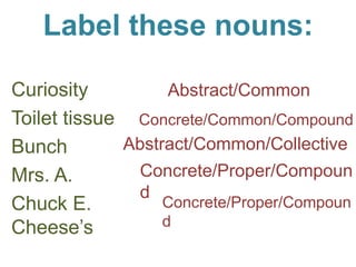 Singular and Plural nouns- Unit 2 | PPTX