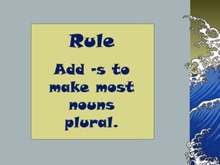 Singular and plural nouns | PPT