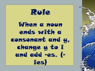 PPT Singular and plural nouns | PPT