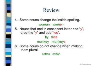 Singular and Plural nouns - English language | PDF