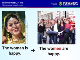 Singular and plural nouns English Presentation.ppt