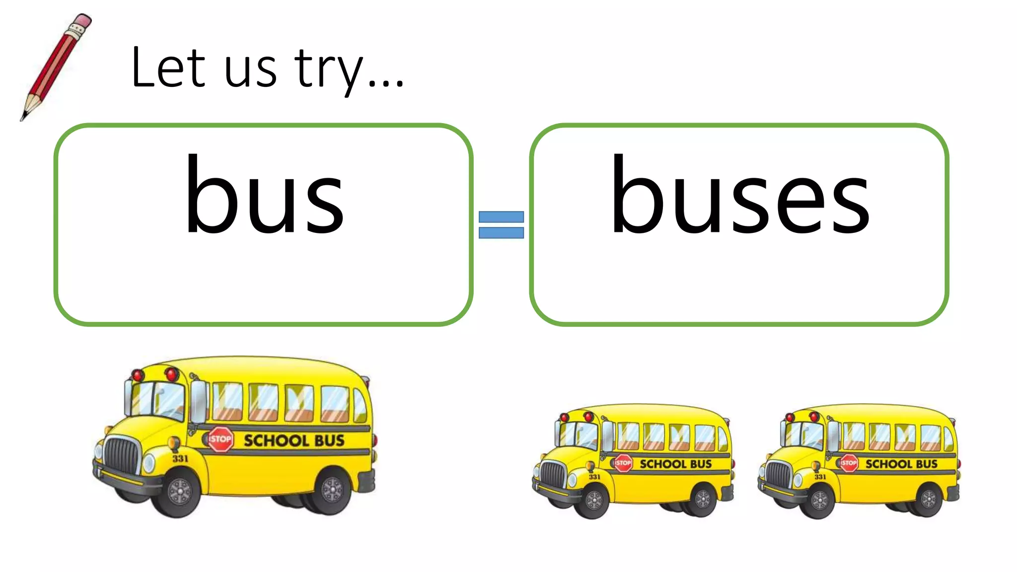 Singular and plural nouns grade 1 by cbr | PPTX