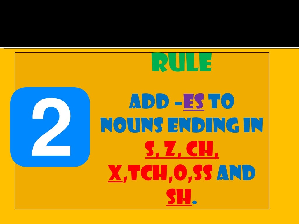 Singular And Plural Nouns Ppt Singular And Plural Nouns Ppt