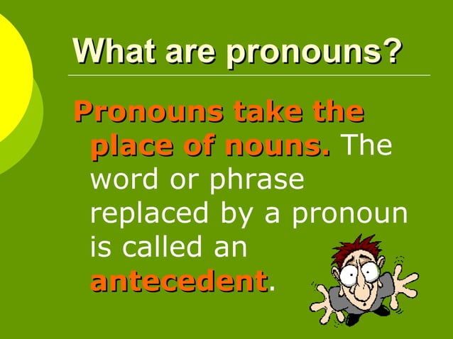 Singular And Plural Pronouns | PPT