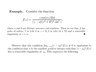 Singularities of a complex functions.pptx