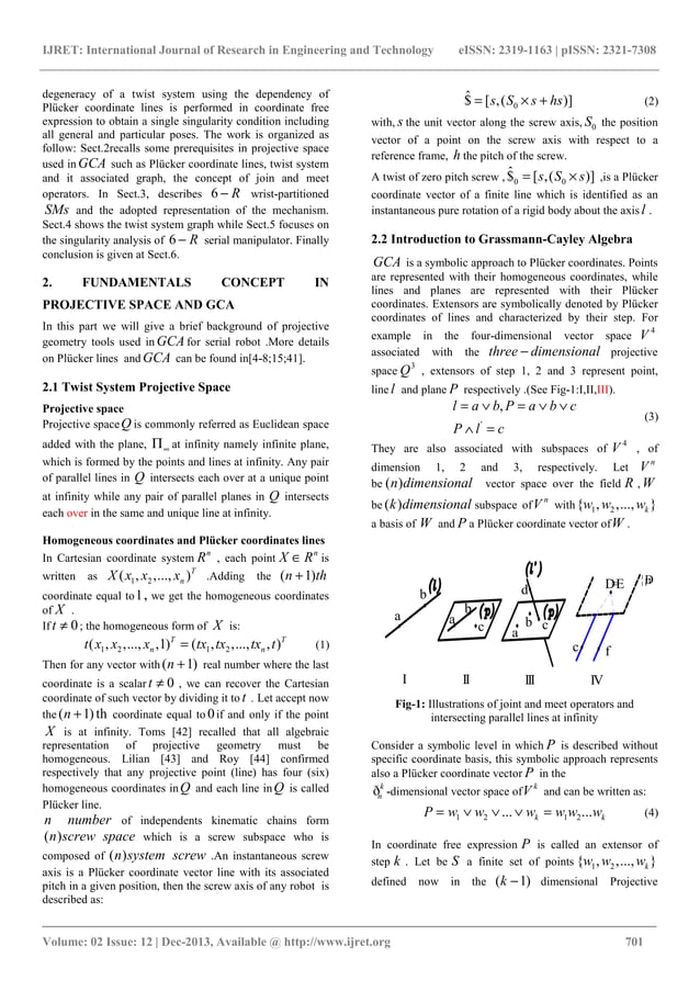 Singularity condition of wrist partitioned 6-r serial | PDF | Robotics | Technology & Computing