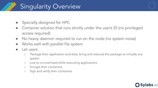 On-node resource manager for containerized HPC workloads | PPT