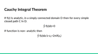 Singularity & pole | PDF