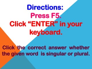 singular or pluraL.pptxudgudbyvysgsusbsi | PPTX