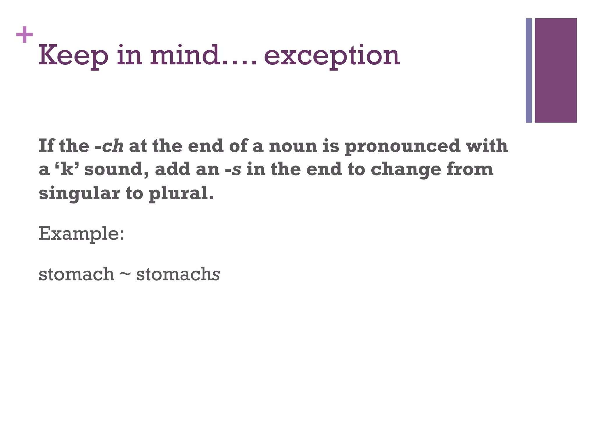 Singular plural | PDF