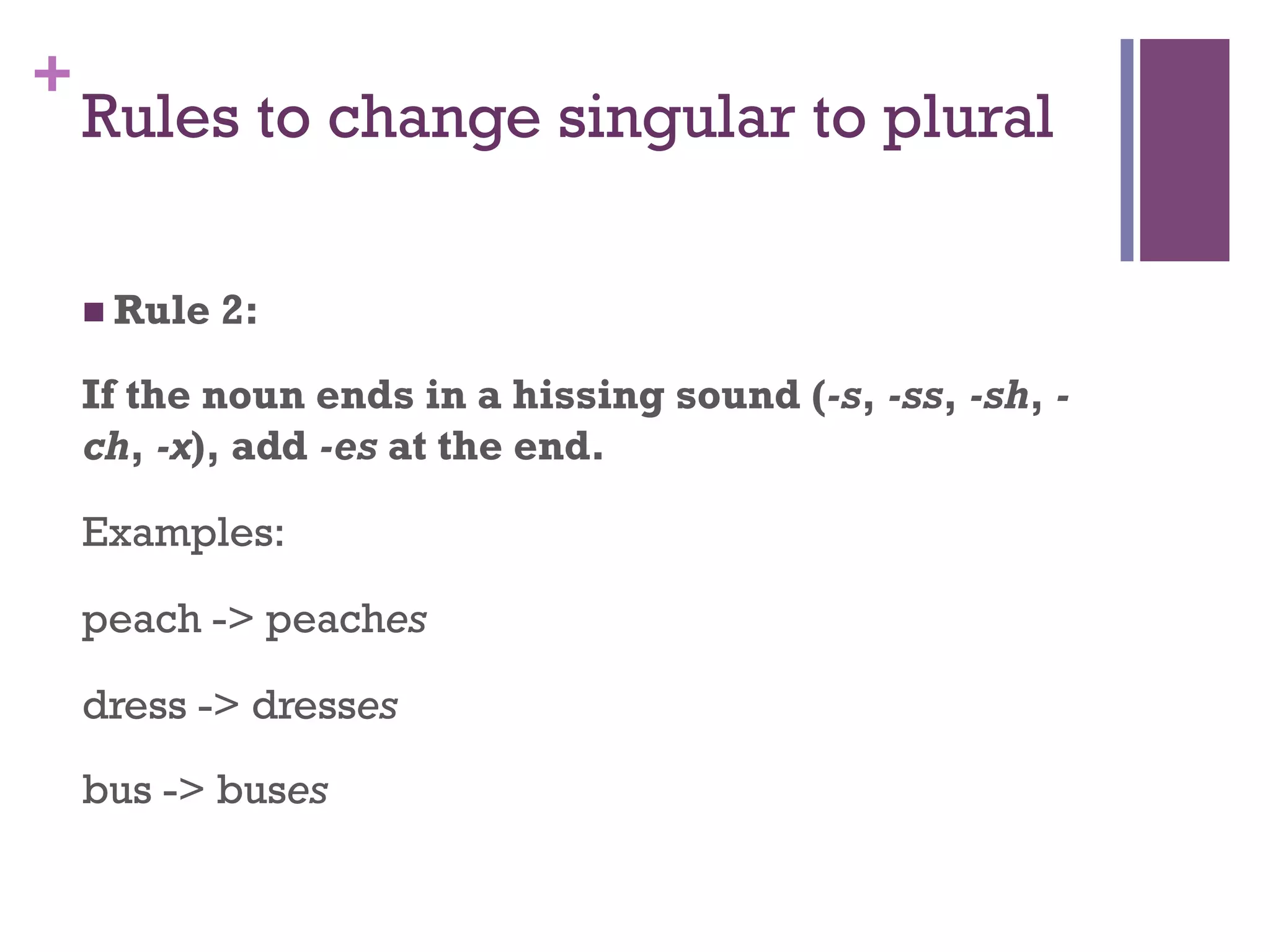 Singular plural | PDF