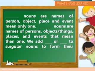 SINGULAR & PLURAL NOUNS _ Grade 2.pptx