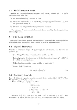 Singular Stochastic Partial Differential Equations | PDF