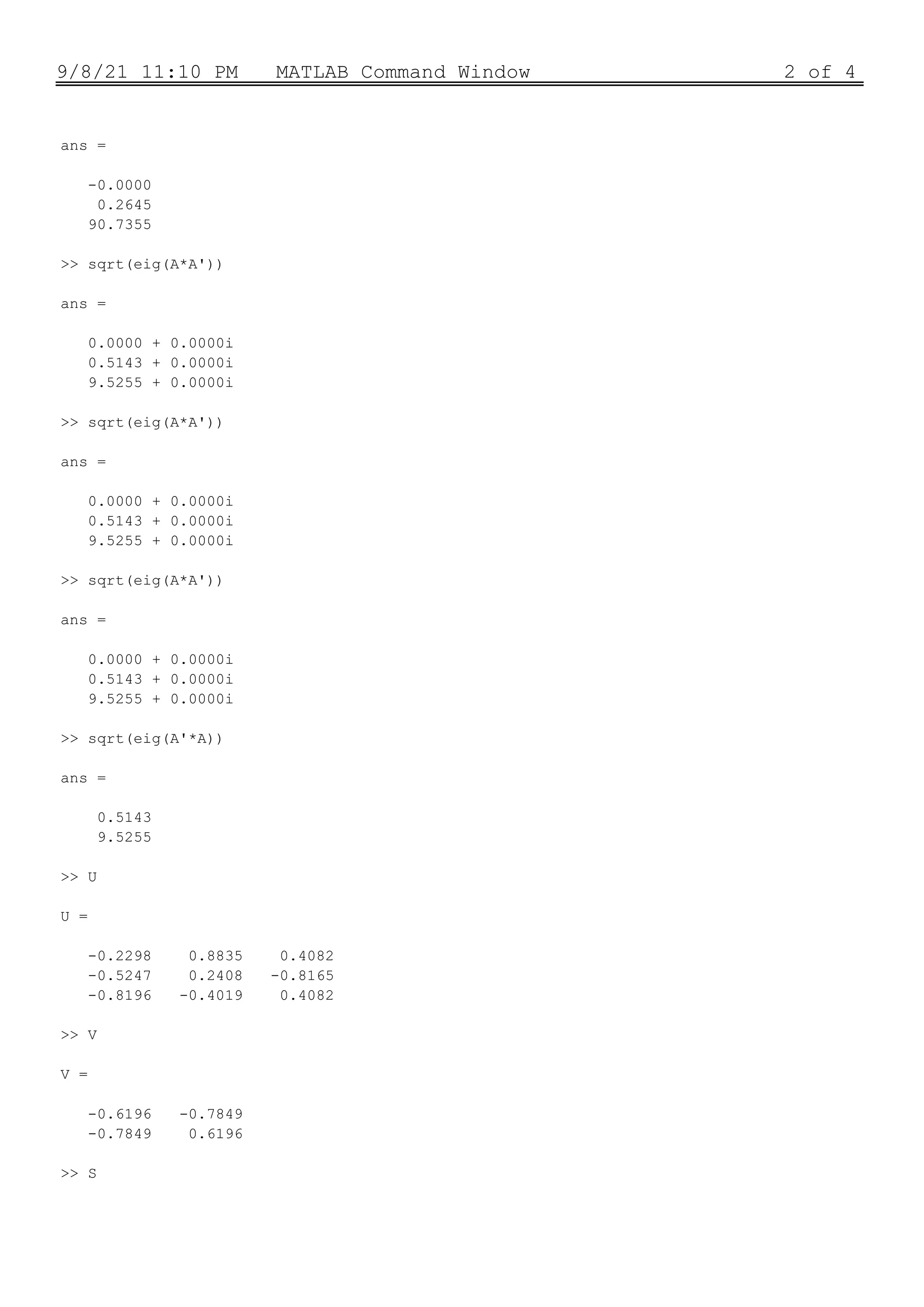 Singular value decomposition | PDF