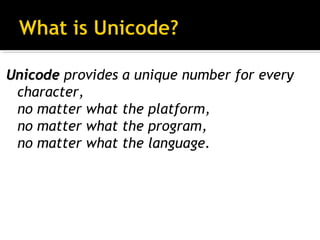 Sinhala Unicode and Usage | PPT